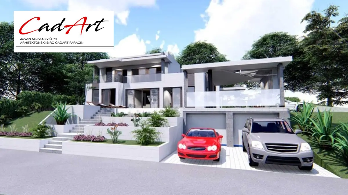 Kuće sa Garažom 2025: Projekti, Tipovi i Cene | CAD ART Projekti Kuća